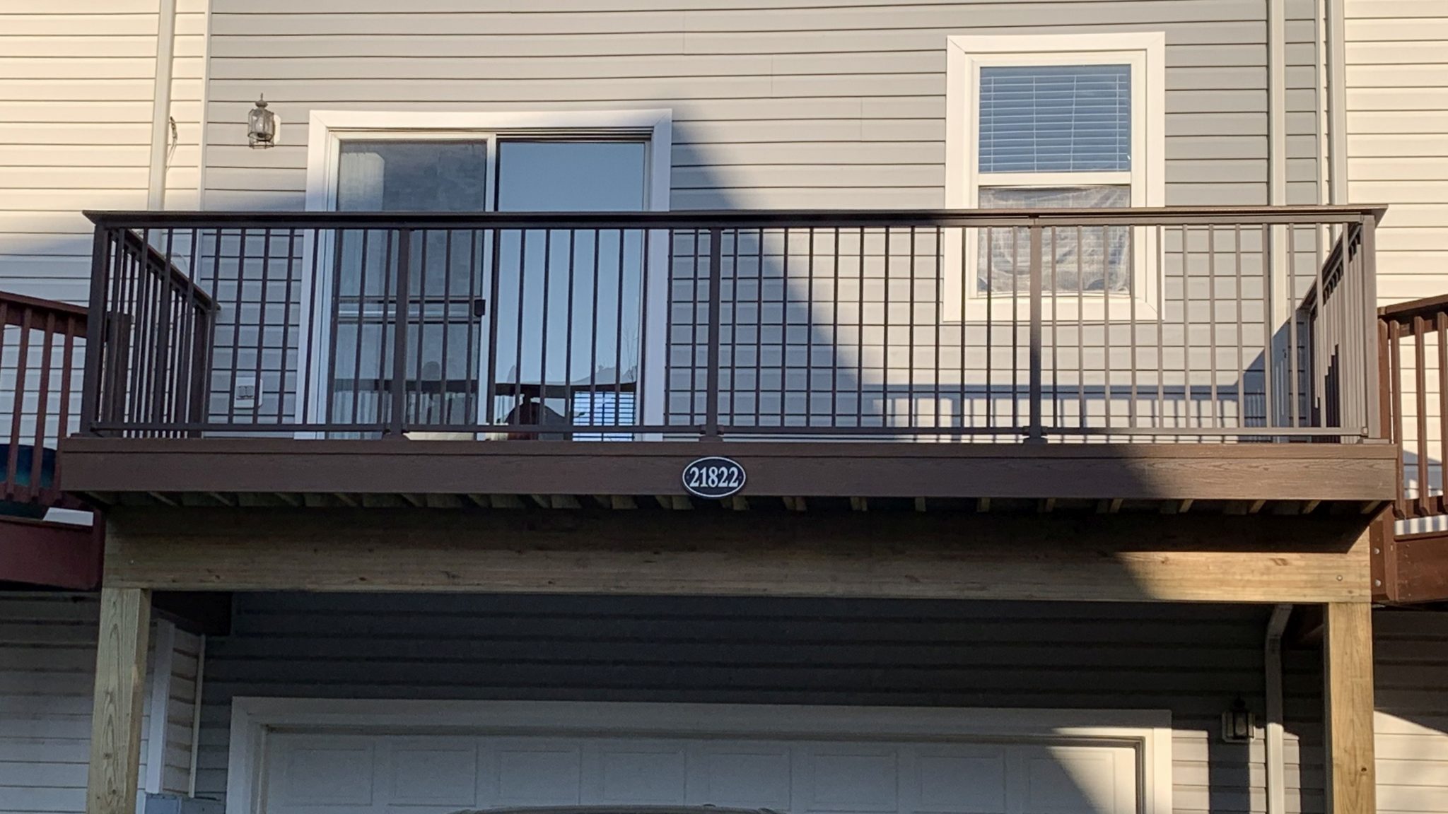 Bronze Deck Rail Composite Trim | http://loudoundeckandfence.com