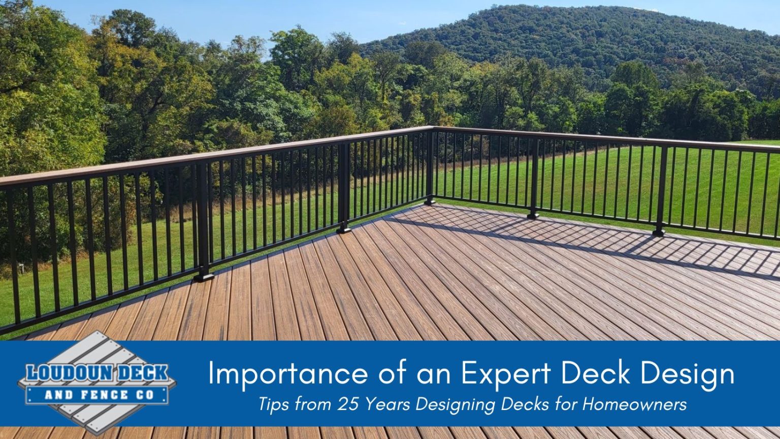 Parts of Deck Railing | Loudoun Deck & Fence